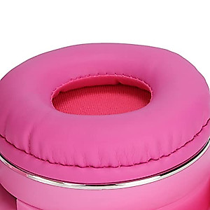 Kids Bluetooth Headphones,Over-Ear Foldable Noise Cancelling Headset,Cute Cartoon Wired/Wireless Headphones,Built in Microphone,Stereo Sound,Up to 4-6 Hours Play,for Children, Adolescents,Adults