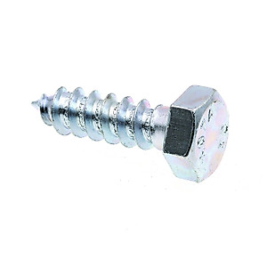 Prime-Line 9055460 Hex Lag Screws, 5/16 In. X 1 In., A307 Grade A Zinc Plated Steel (100 Pack)