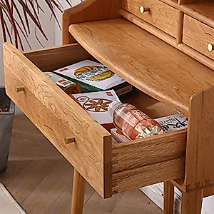 ZHIVIQ Vanity Set with 4 Drawers, Storage Shelf, Bedroom Bathroom Dressing Makeup Table Girls Women