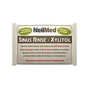 NeilMed Sinus Rinse Premixed Refill Packets with Xylitol, 60ct.
