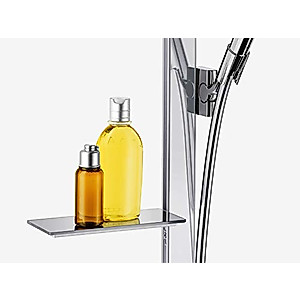 Hansgrohe 27648000 Raindance Select S 120, 3 Sprays with Unica'E Rail 90 cm and soap Dish Shower Set, 0.90 m, Chrome