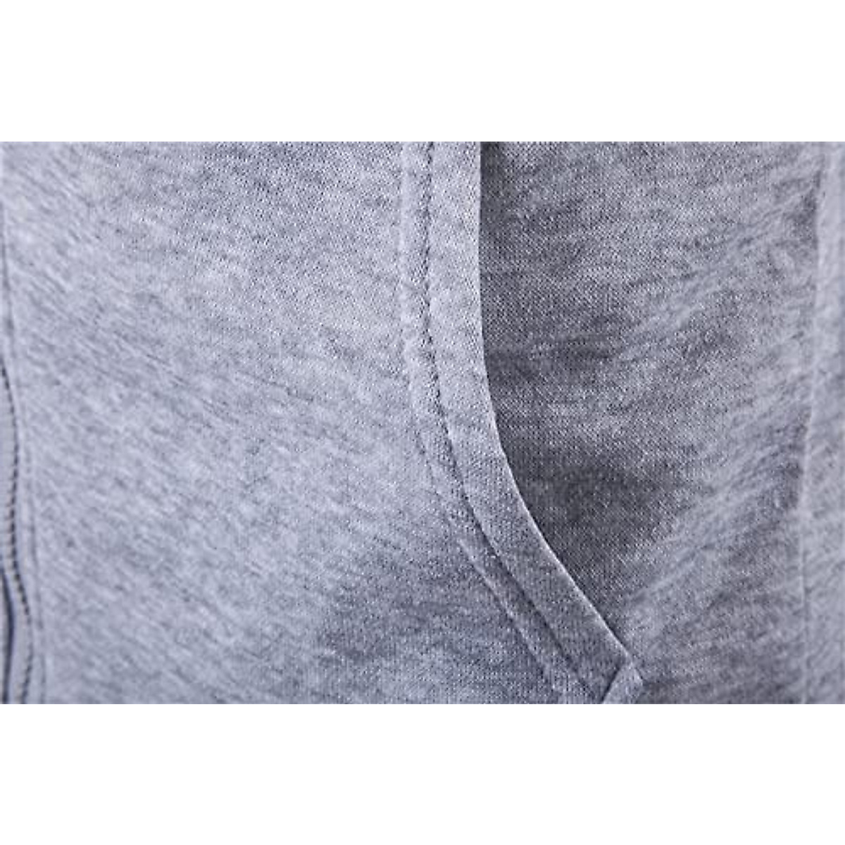 Maiyifu-GJ Men Zip Up Hoodie Tank Tops Slim Fit Sleeveless Workout Hooded Vests Casual Lightweight Bodybuilding Gym Hoodies (Light Grey,Medium)