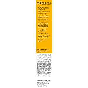 AGE beautiful Permanent Hair Color Dye Liqui Creme | 100% Gray Coverage | Anti-Aging Haircolor | Biotin for Thicker, Fuller Hair | Professional Salon Coloring | 9N Light Blonde