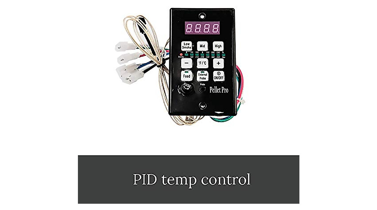 Pellet Pro® Elite Pellet Grill Hopper Assembly with PID Temp Control ...