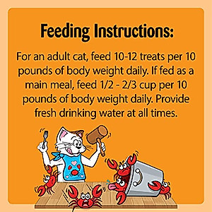 Temptations Crunchy and Soft Cat Treats, Crabby Crab, 3 Ounce (Pack of 12)