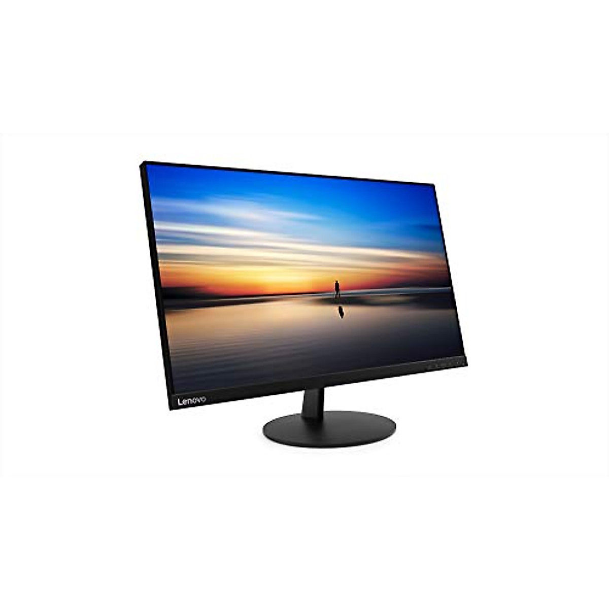 Lenovo L27M-28 27-Inch FHD LED Backlit LCD USB Type-C Monitor, FreeSync, Wide Angle, Narrow Bezel, 75Hz, 4ms, Vesa Mount Capable, 65E6KAC1US, Black