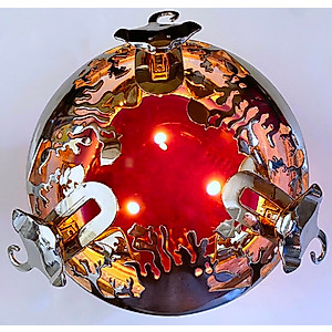 Peek Product Designs Adjustable Candle Topper for Jar Candles - Ocean Design with Coral Reef & Stingrays - Candle Cover Shade Sleeve Lid