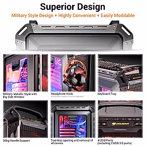 COUGAR Panzer Max Ultimate Full Tower Gaming Case