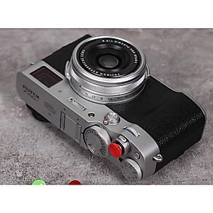 Camera Shutter Button Upscale and Delicate Soft Shutter Release Button (6 Pack/Red)