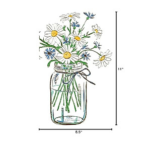 SamuelIStamper Great Papers! Mason Daisies Letterhead Stationery, 8.5" x 11", 80 count, Inkjet and Laser Printer Compatible (2020147)"