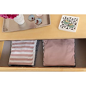 Duck Brand Select Grip EasyLiner Shelf and Drawer Liner, Non-Adhesive, 20-Inch x 6-Feet, Light Grey, 283311