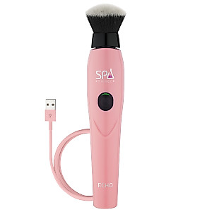 Spa Sciences ECHO - Makeup Brush for Flawless Blending, Contouring, Highlight & Airbrush Finish - 3 Speeds - Rechargeable