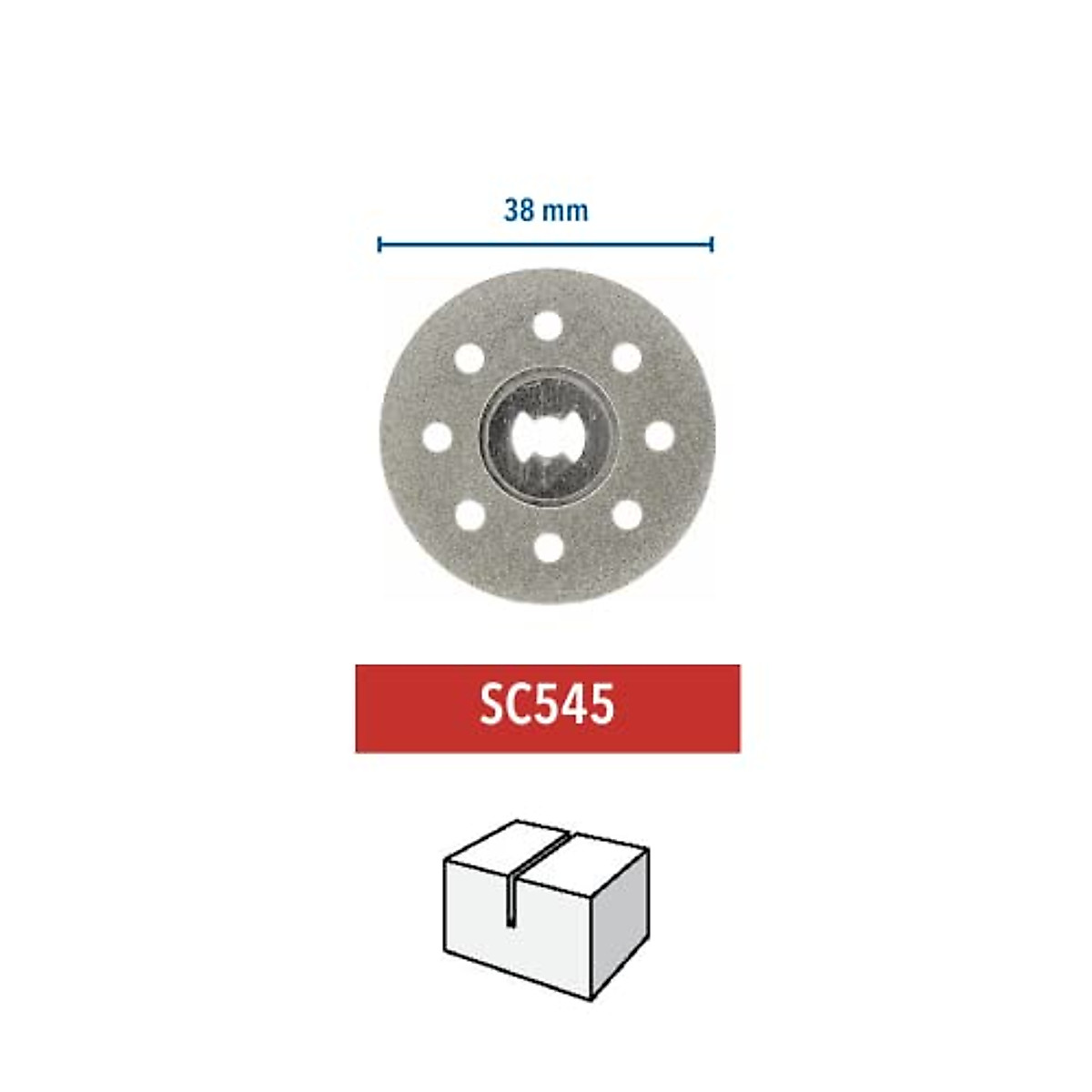 SpeedClic Diamond Cutting Wheel - 38 mm - 2615S545JB