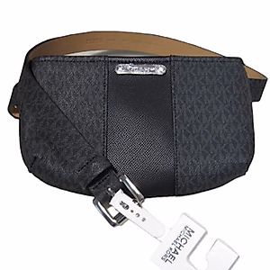 Michael Kors Women's Belt Bag, Waist Fanny Pack, Black, Large/Extra Large