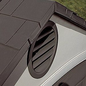 Lifetime 60236 11 x 18.5 Ft. Outdoor Storage Shed, 11 x 18.5, Desert Sand