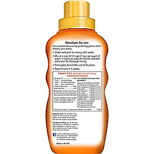 Espoma Organic Cactus! Plant Food, Natural & Organic Fertilizer for All Cactus, Succulents, Palm, and Citrus Both Indoors and Outdoors, 8 oz, Pack of 2