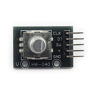 Maxmoral 2pcs Rotary Encoder Module KY-040 360 Degrees for Arduino Compatible Brick Sensor Switch Development Board