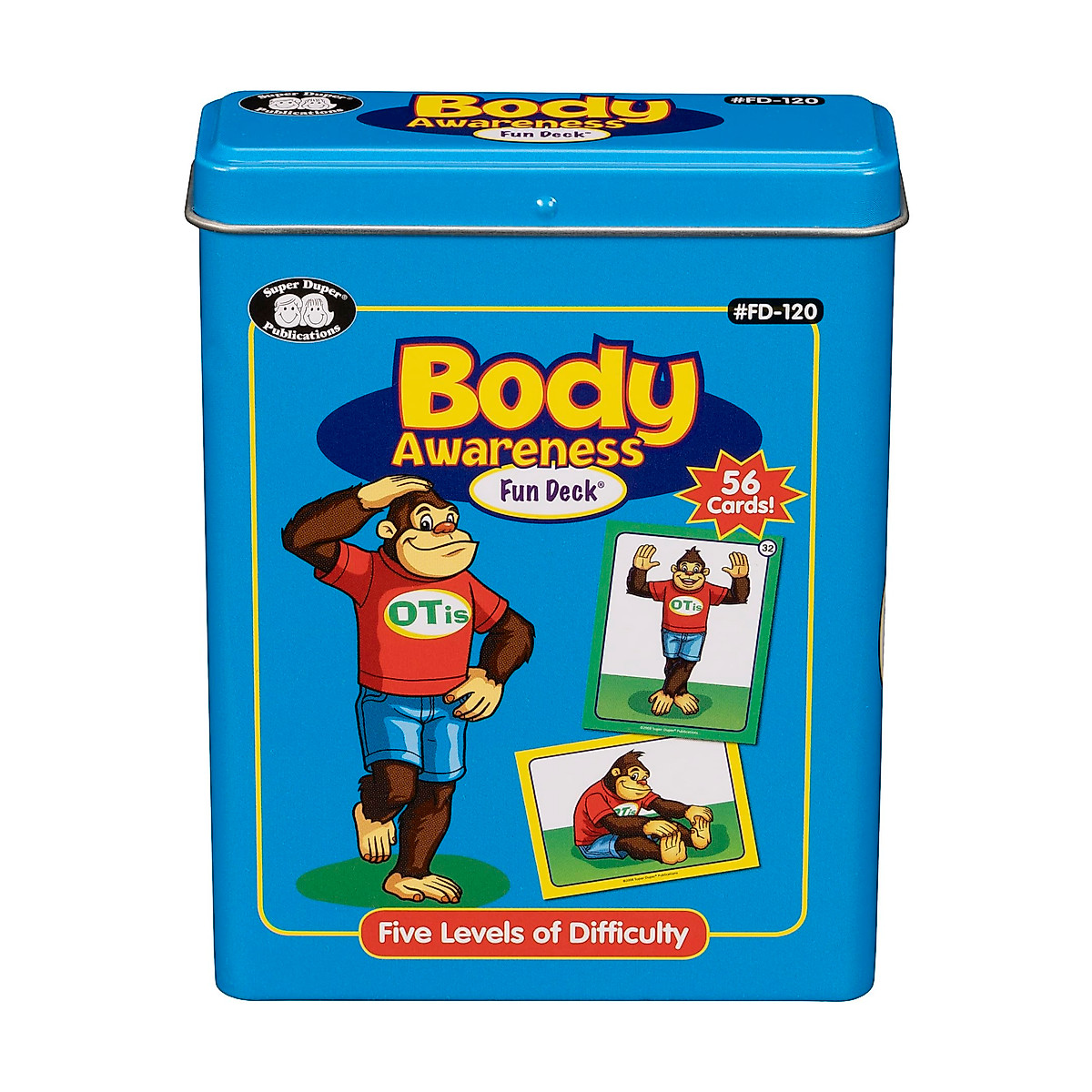 Super Duper Publications | Yoga Body Awareness and Exercise Fun Deck | Occupational Therapy Flash Cards | Gross Motor Movement Activity | Educational Learning Materials for Children