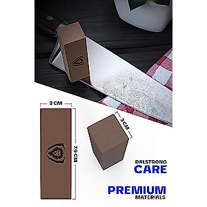 Dalstrong Premium Rust Eraser - Knife Maintenance and Care - For Knives, Scissors, Steel Pots and Pans, Whetstones, and more - Calcium Carbonate