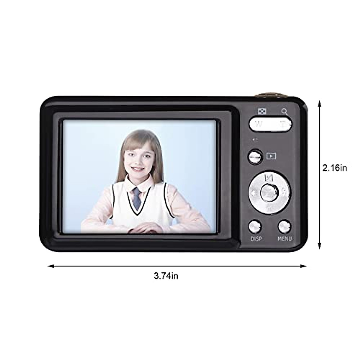 #7XJ678 2 7-Inch Ultra-High Definition Digital Camera 48Million Pixe-L Camera Self Timer Anti-Shake Camera Card Camera Anti-F