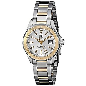 TAG Heuer Women's WAY1455.BD0922 Aquaracer Analog Display Quartz Two Tone Watch