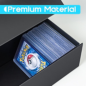 Trading Card Storage Box, Top loader Storage Box, Trading Card Holder Topload Hobby Box for 800 Count Cards - 1 PACK