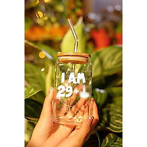 NewEleven 30th Birthday Gifts For Her Women - 1994 30th Birthday Decorations For Women - 30 Year Old Gifts Idea For Women, Friends, Sister - 16 Oz Coffee Glass - 16 Oz Coffee Glass