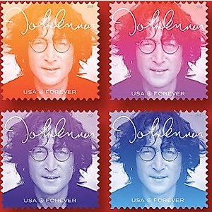 John Lennon Commemorative Forever Postage Stamps USPS
