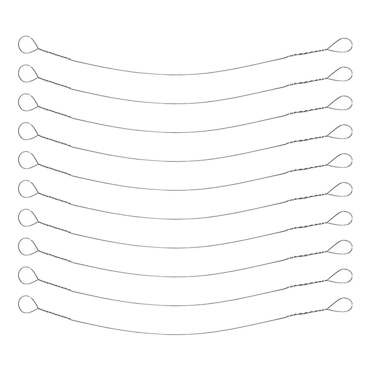 MagiDeal 10 Pieces Replaceable Cheese Slicer Wire Block Cheese Slicer Cut Saw Durable Cheese Slicer Multipurpose Cheese Cutter for Cooking Tool Home