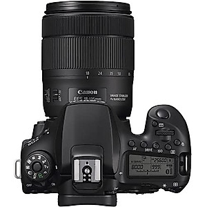Canon EOS Rebel 90D DSLR Camera with 18-135mm+Commander Starter Kit+Lens Filters+Backpack+LED Light+Software+Shot-Gun Microphone+2x64Memory Cards+Tripod (33PC) (Renewed)