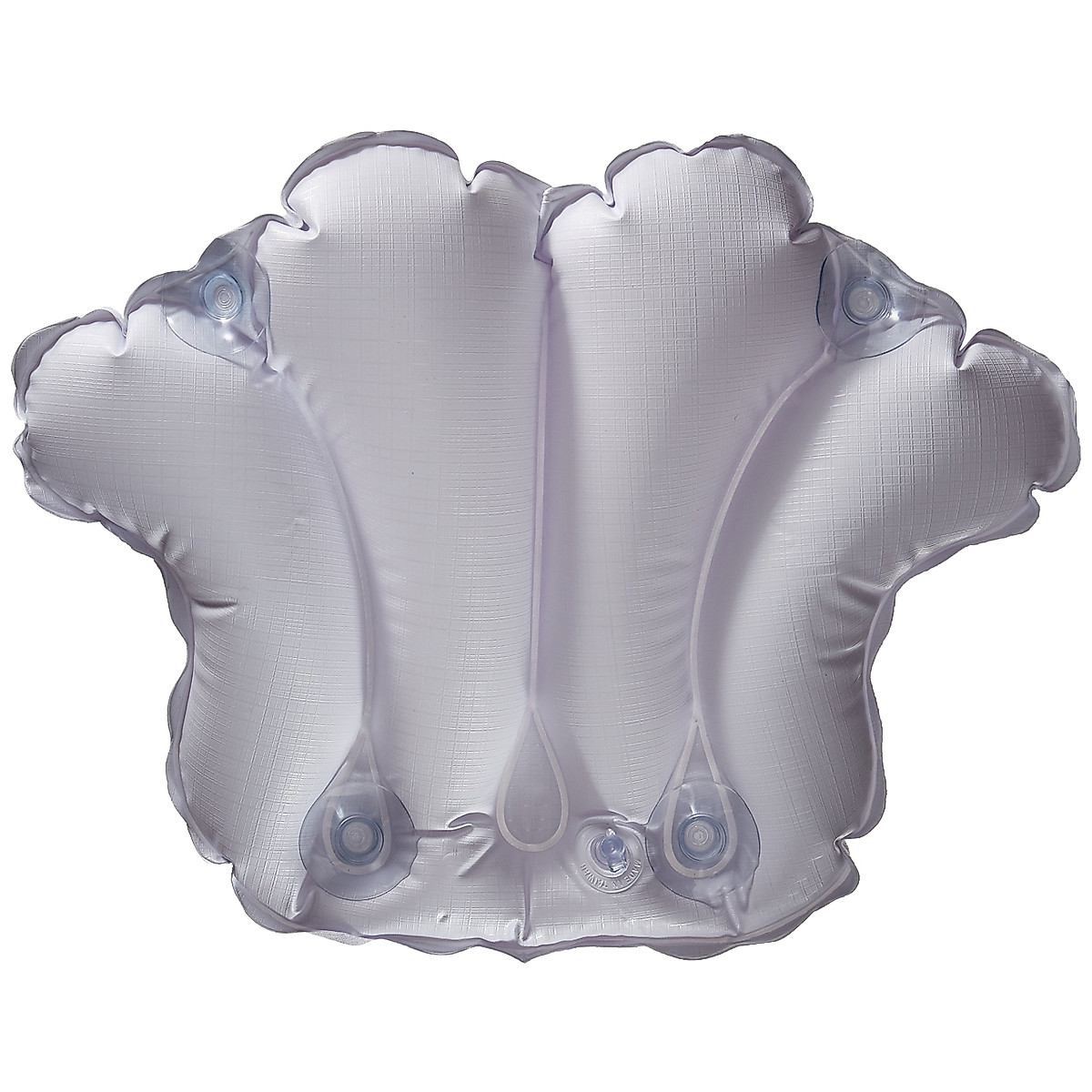 Aquasentials Inflatable Bath Pillow - Terry Cloth (White)