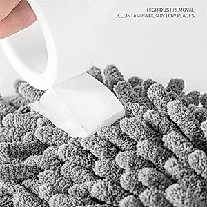 Chenille Triangles Mop,180 Degree Rotatabl Triangular Cleaning Mop Home Wall Ceiling Floor Cleaning Mop for Home Floor,Bathtub,Toilet,Mirror,Glass