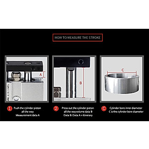 Othmro 20mm Bore 500mm Stroke Air Cylinder Double Action Aluminium Alloy Penumatic Air Cylinder (MAL20 x500)