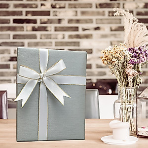 Dtiafu Sliver Matte Wrapping Paper for Girls Boys Women Men - Solid Color Matte Gift Wrap Paper Large Sheets Great for Christmas Holiday Birthday Wedding - 22 x 32 Inches Per Sheet (6 Sheets)