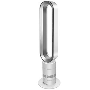 HealSmart Sufficient Size Bladeless Fan, Standing Fan, Tower Fan, 10 Speeds Settings, 10-Hour Timing Closure Bladeless Fan, Stylish And Modern Fan, Low Noise