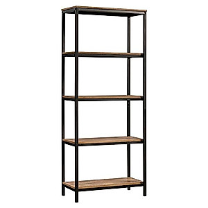 Sauder North Avenue Tall Bookcase, Sindoori Mango Finish