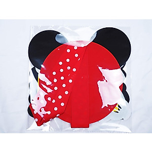 RORARO Mickey Mouse Birthday Welcome Door Sign Felt Decorations Welcome Hanger-Come inside its fun inside-Disney Decorations Supplies Birthday banner Party Favor
