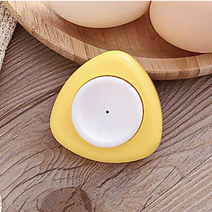 Jawbush Magnetic Egg Piercer for Raw Eggs, Egg Hole Poker Puncher with Magnetic Base & Safety Lock to Get Good Hard Boiled Eggs, Easy Egg Peeler Shell Remover with Retractable Pin
