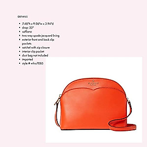 Kate Spade Payton Dome Crossbody (Coral buds)