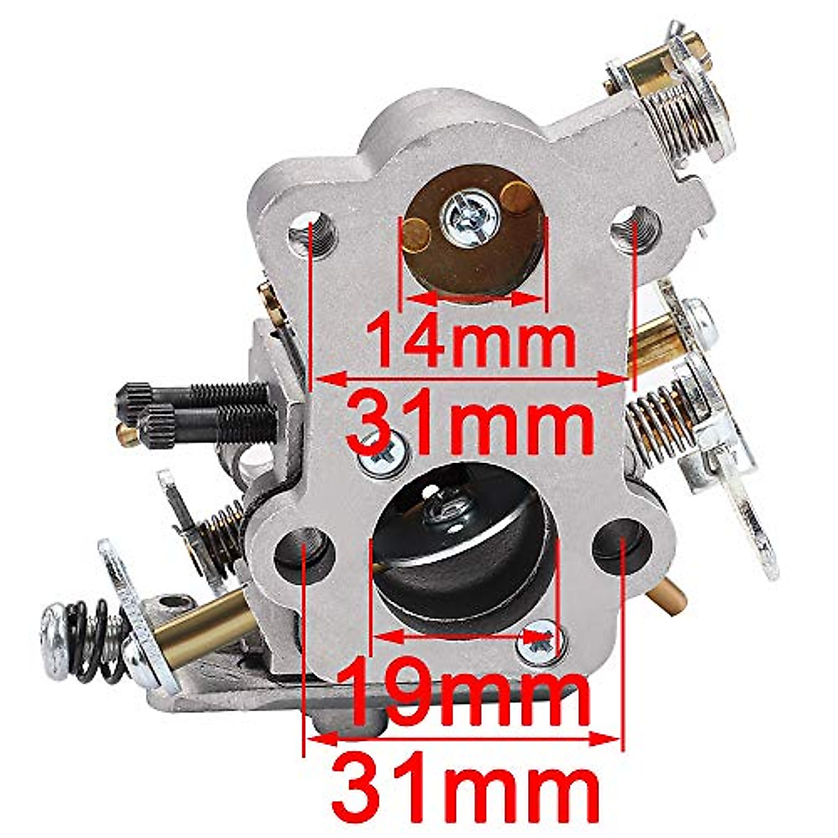 Mannial C1M-W26C 545070601 Carburetor fit Poulan Pro PP3416 PP3516 PP3816 PP4018 PP4218 PPB3416 SM4218AV PPB4018 PPB4218 S1970 Gas Chainsaw Carb