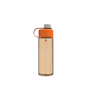 Tea of a Kind TOAK Reusable Water Bottle Starter Kit - Includes 3 Caps to Mix With Your Water, Portable Flavor Caps (Orange Bottle)