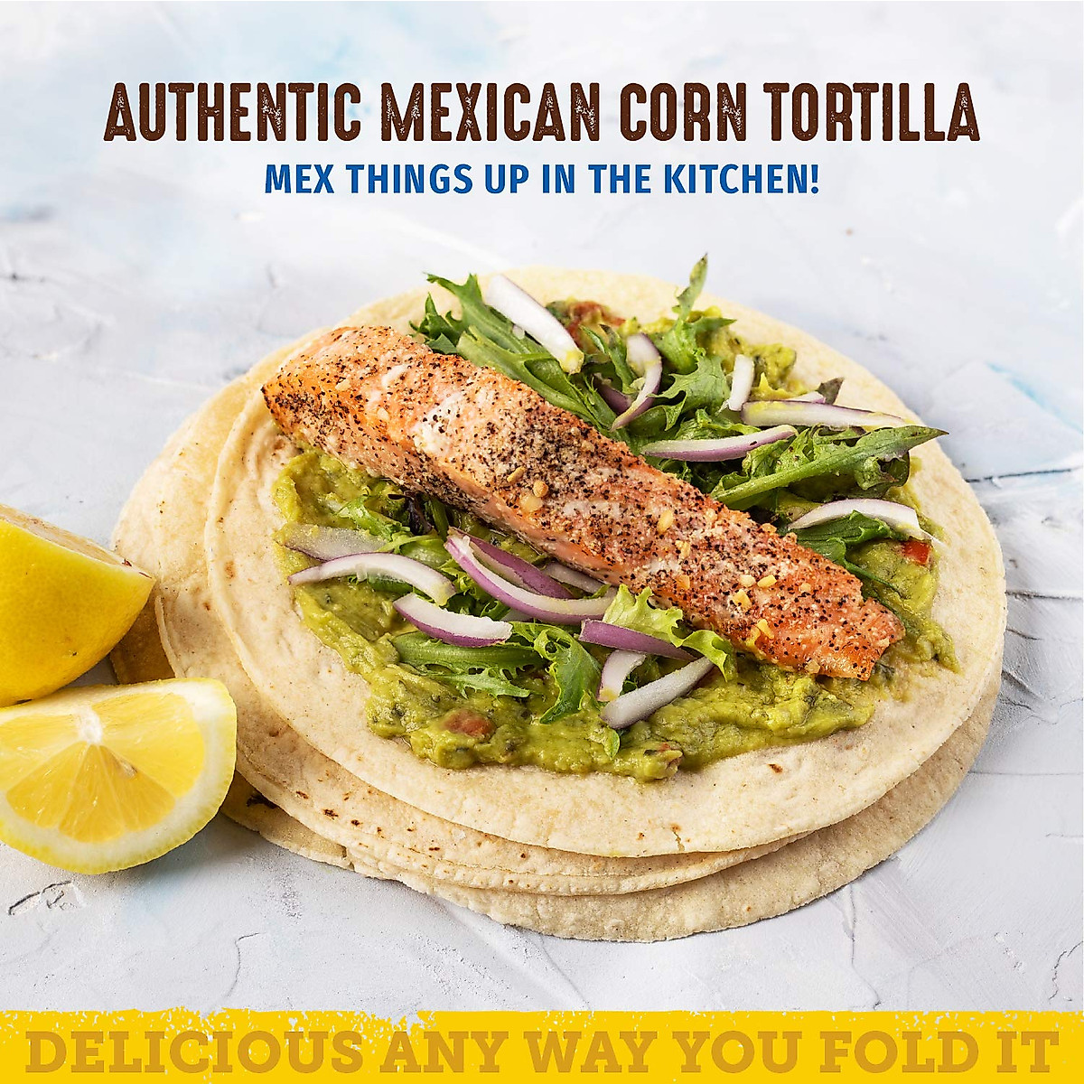 Del Campo Soft Corn Tortillas – 8 Inch Round. 100% Delicious Gluten Free and Authentic Mexican Food. Many Serving Options: Wraps, Tacos, Quesadillas or Burritos, Kosher. (8ct.) (Single)