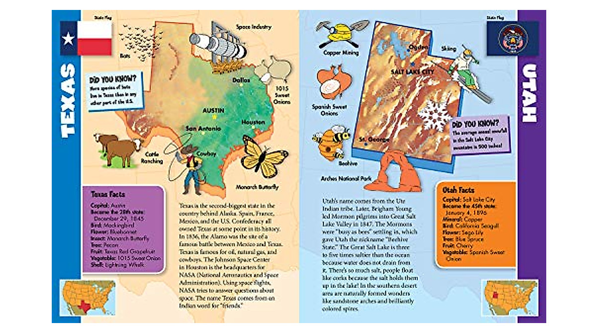 Explore America’s 50 States: Maps & Fun Facts