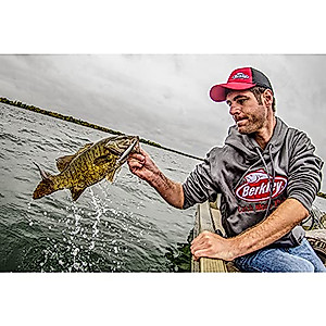 Berkley 6’6” Lightning Rod Spinning Rod, One Piece Spinning Rod, 6-12lb Line Rating, Medium Light Rod Power, Moderate Fast Action, 1/16-3/8 oz. Lure Rating,Brown