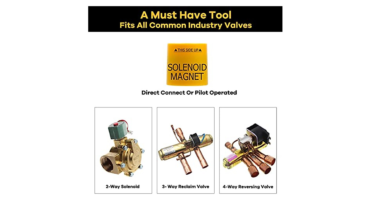 Solenoid Valve Magnet Tool TLMKC for Troubleshooting & Maintenance