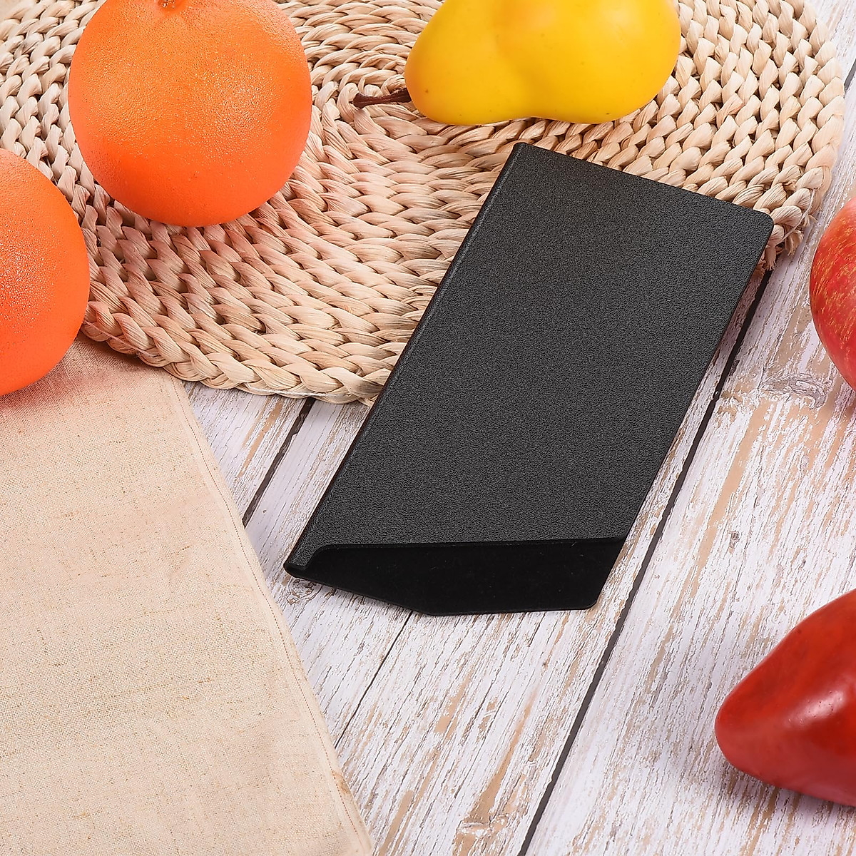 PATIKIL ABS Knife Cover Sleeves for 7" Chopping Knife Cleaver, Knives Edge Guard Blade Protector Universal Knife Sheath for Home Kitchen, Black