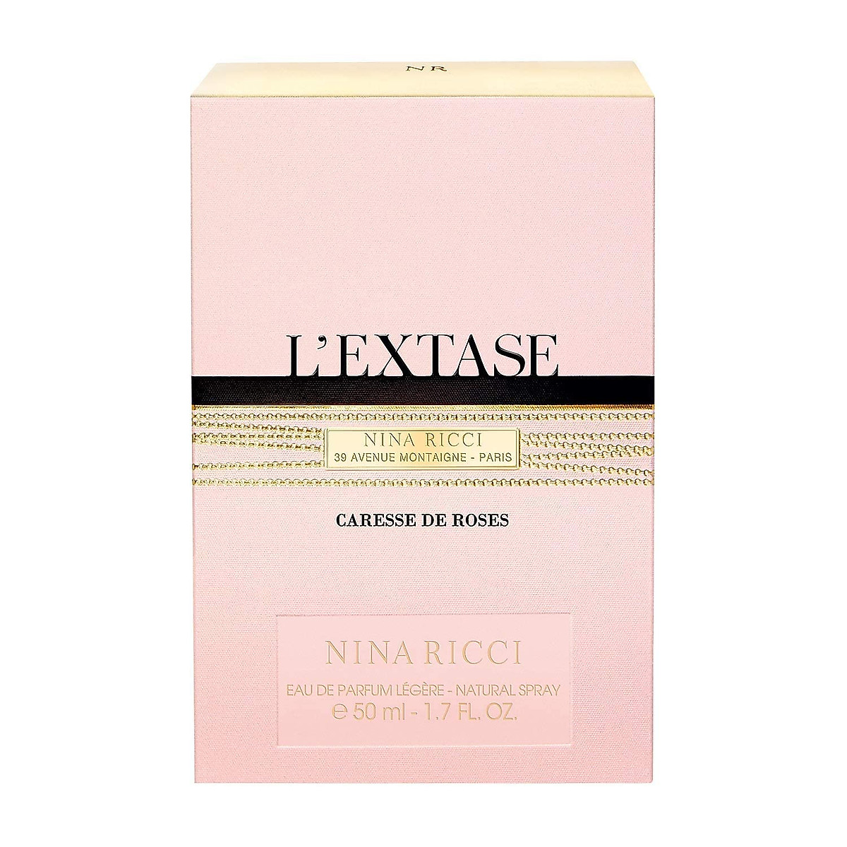Nina Ricci L'Extase Caresse De Roses Perfume For Women - Floral Fragrance Mist - Opens With Notes Of Bulgarian And Turkish Roses - Blended With Violet And Peony - Eau De Parfume Legere Spray - 1.7 Oz