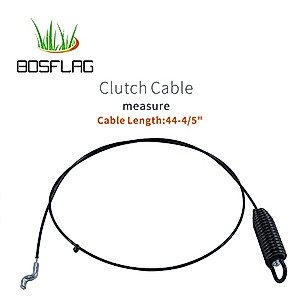 BOSFLAG 946-05067 Clutch Drive Cable with 751-0354 Primer Bulb Replaces MTD 946-05067 Cable, 946 05067, 94605067, 746-05067, 746 05067, 74605067 for MTD MP28, MP30, RM2410, RM2610, RM2860 Snowblowers