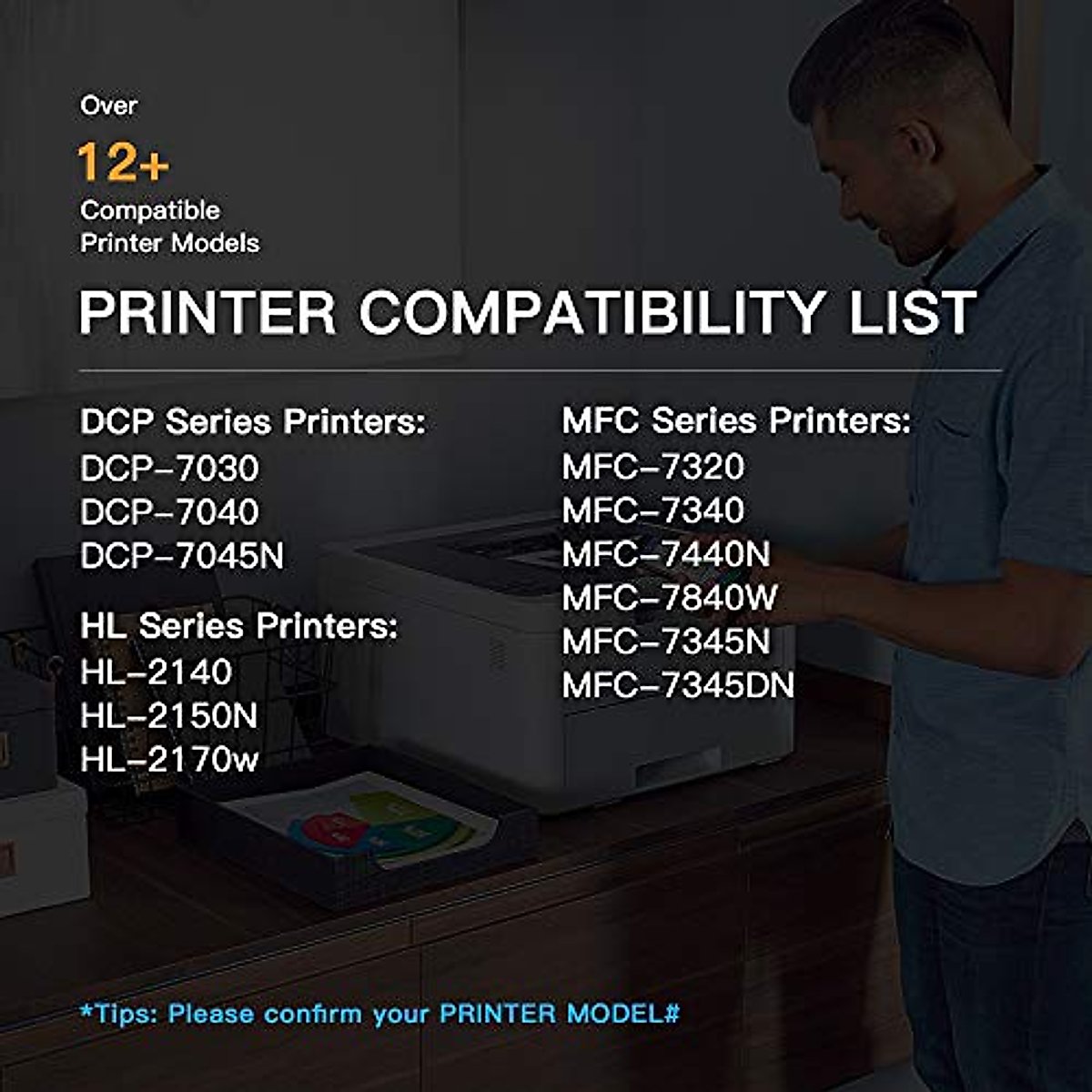 E-Z Ink (TM) Compatible Toner Cartridge & Drum Unit Replacement for Brother TN360 TN330 DR360 DR-360 High Yield Compatible with DCP-7040 DCP-7030 MFC-7840W HL-2140 MFC-7340(2 Toner, 1 Drum Unit)