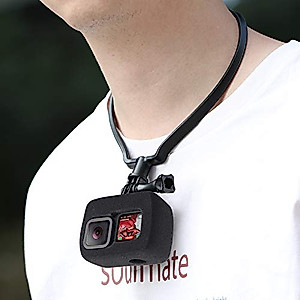 HSU Windslayer Cover for GoPro Hero 11/10/ 9 Black, Windslayer Cover Housing Frame Case, Video Noise Reduction Accessory (2 Pack)